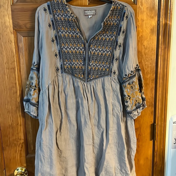 Johny Was | Dresses | New Johnny Was Anika Paris Tunic Dress ...